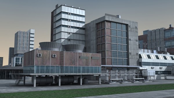 3D city building structure - TurboSquid 1681264