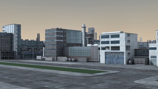 3D city building structure - TurboSquid 1681264