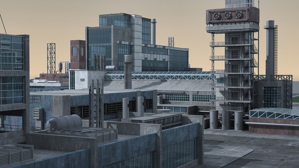 3D city building structure - TurboSquid 1681264