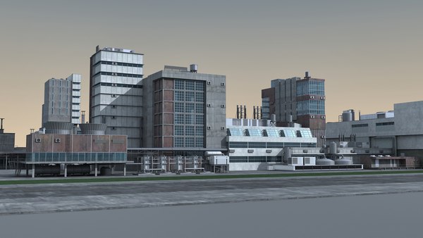 3D city building structure - TurboSquid 1681264