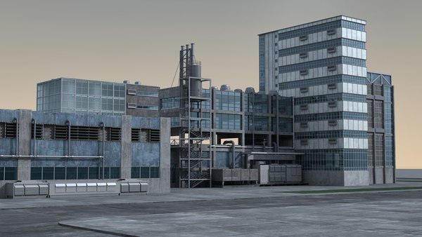 3D city building structure - TurboSquid 1681264