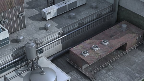 3D city building structure - TurboSquid 1681264