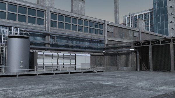 3D city building structure - TurboSquid 1681264