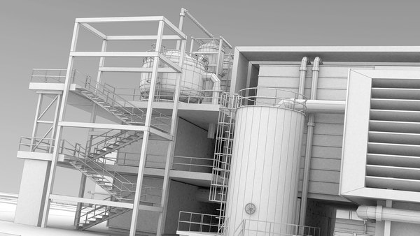 3D city building structure - TurboSquid 1681264