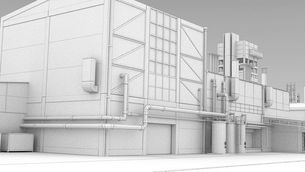 3D city building structure - TurboSquid 1681264