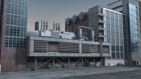 3D city building structure - TurboSquid 1681264