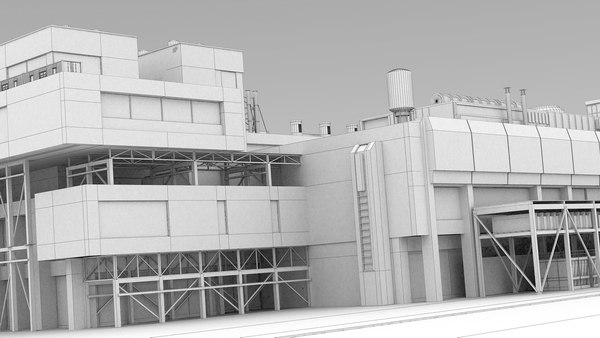 3D city building structure - TurboSquid 1681264