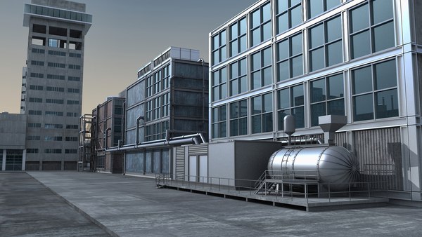 3D city building structure - TurboSquid 1681264