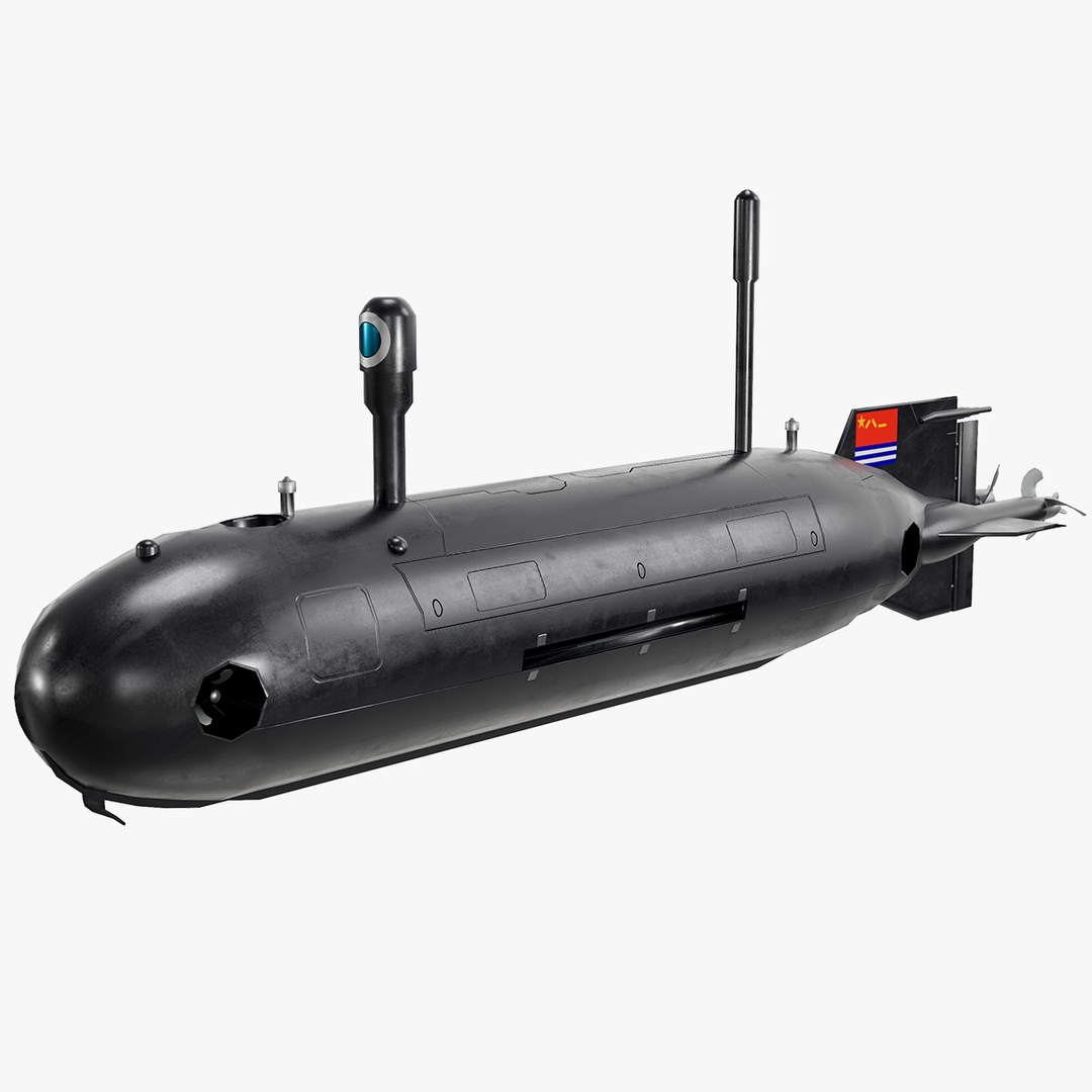 HSU-001 무인 수중 차량 3D 모델 - TurboSquid 1704741
