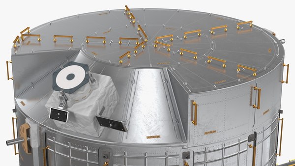 Iss japanese experiment module model - TurboSquid 1611301