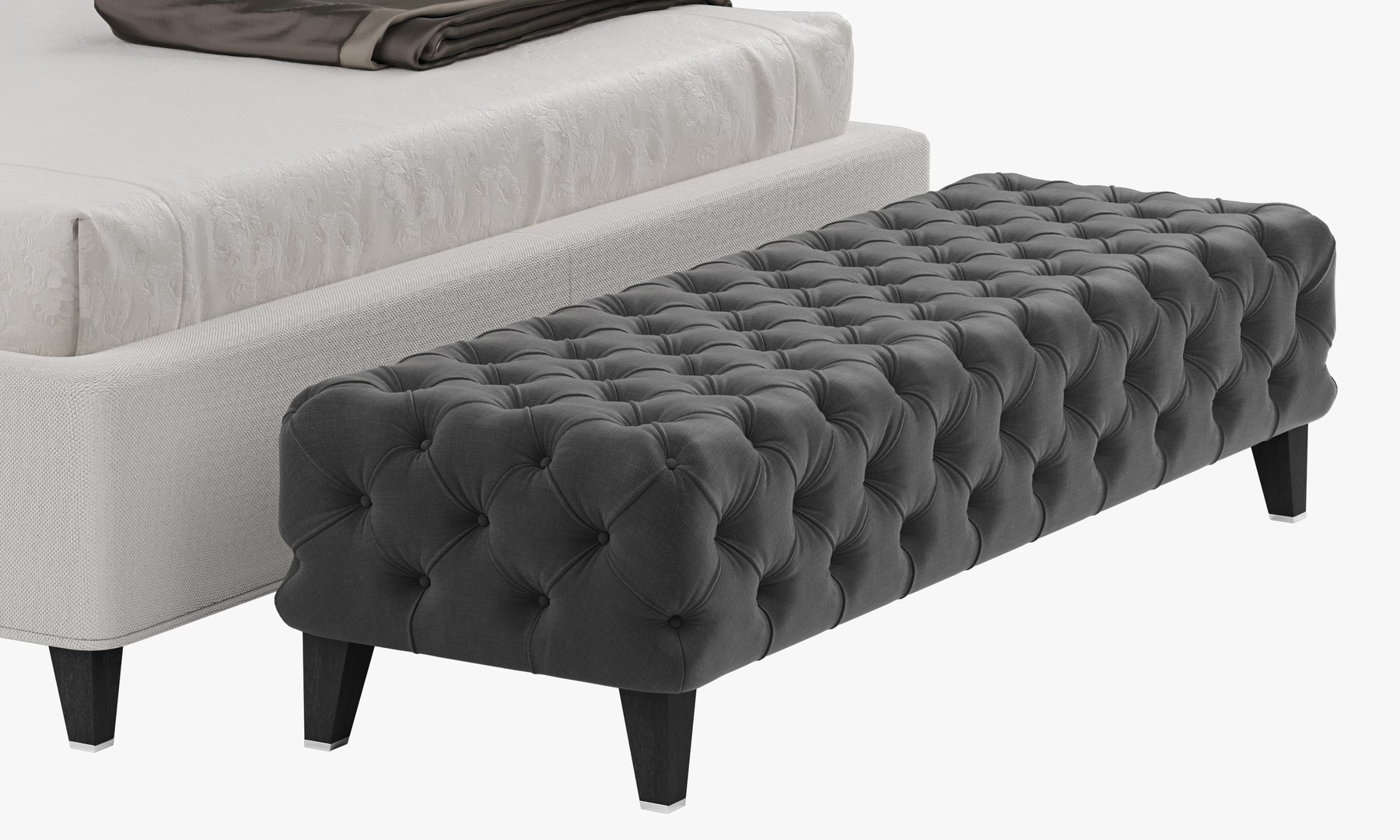 3D Berenice Bed Opera Contemporary - TurboSquid 1343532