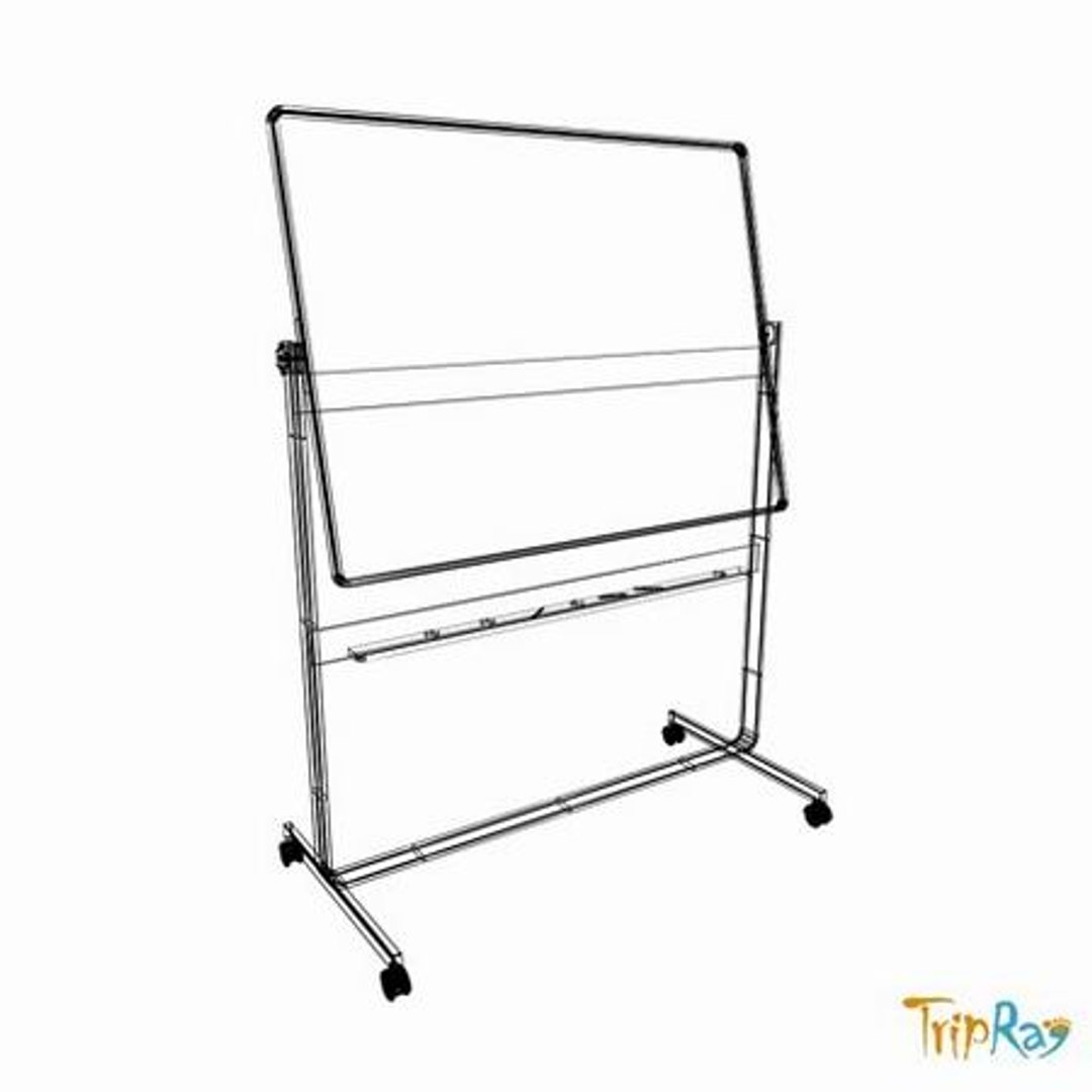 3d presentation board model