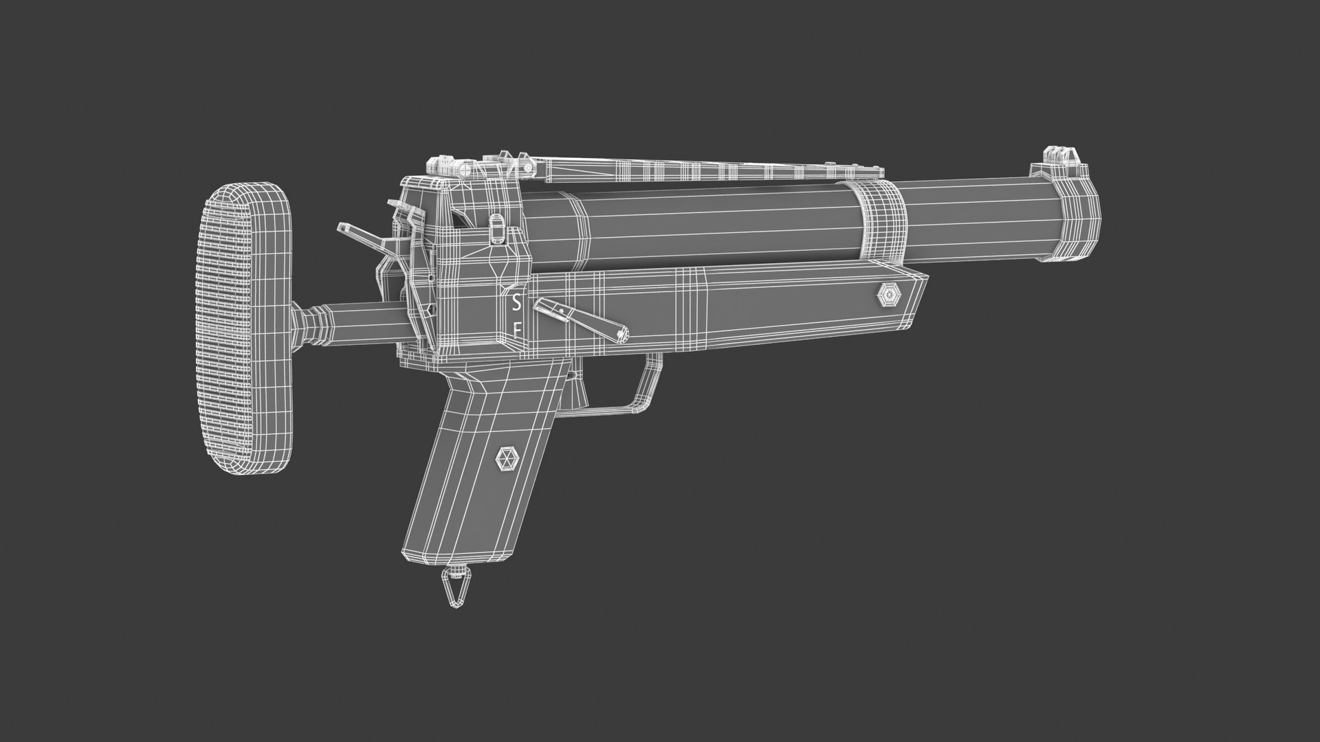 Heckler Koch HK69A1 3D Model - TurboSquid 1739200
