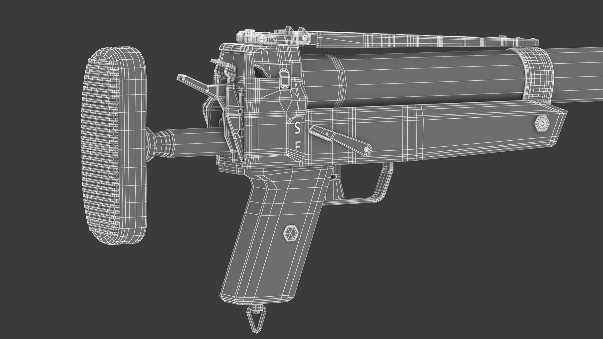 Heckler Koch HK69A1 3D Model - TurboSquid 1739200