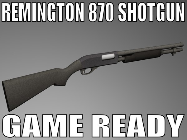 remington pss 700 sniper rifle 3d model