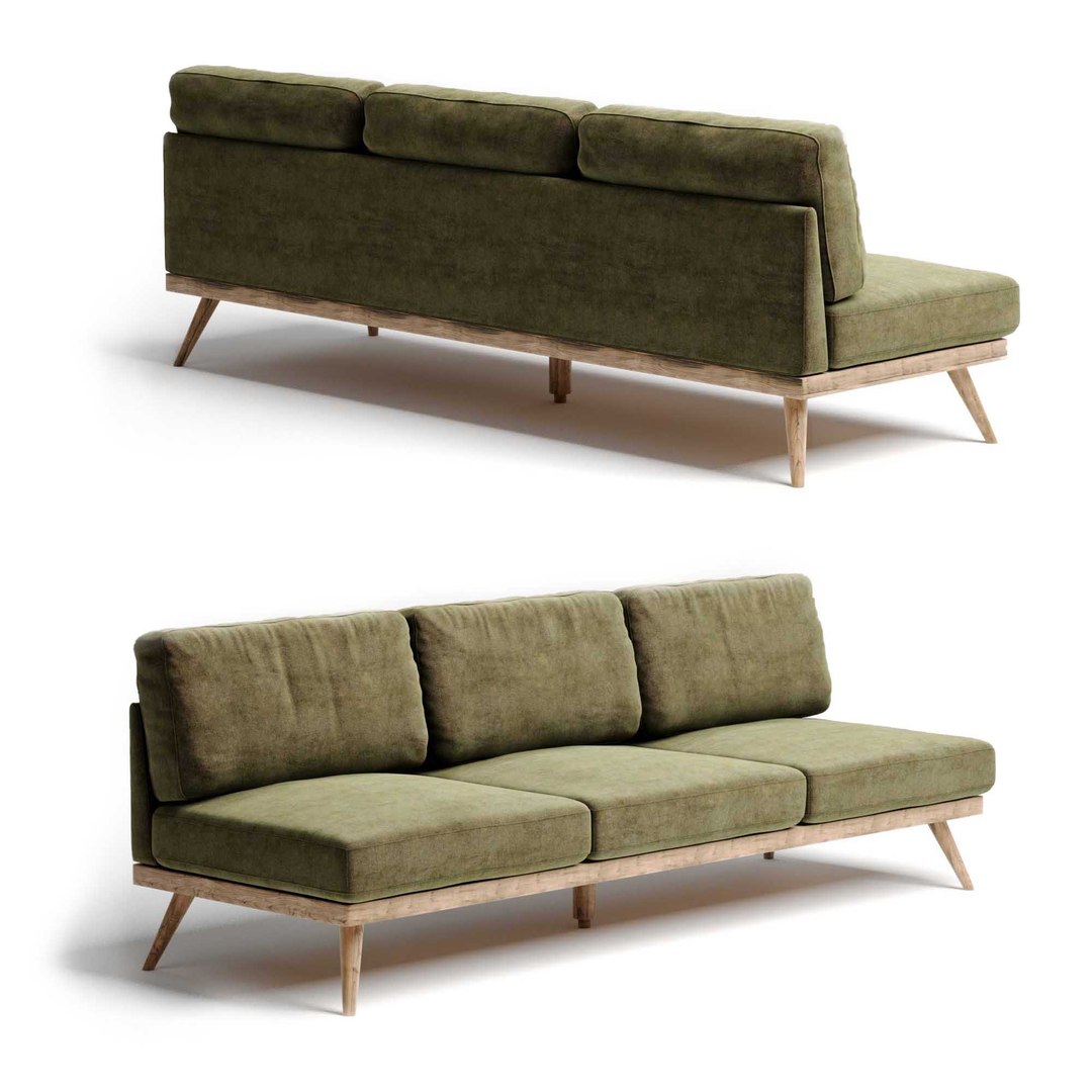 3D Tilly Sofa In Romo Loden By Bd Studio - TurboSquid 1815883