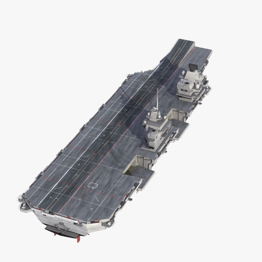 Royal Navy Cvf Class Aircraft 3d Model
