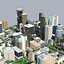 3d Max City Block Cityscapes