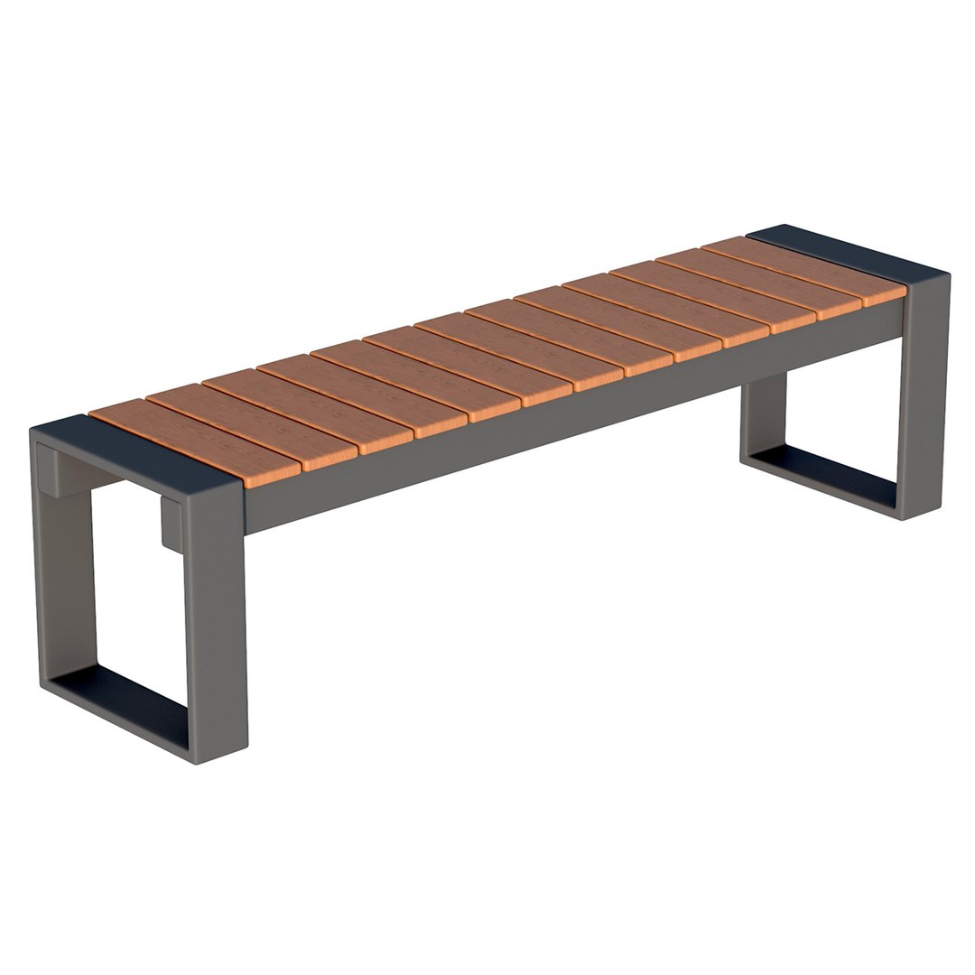 City Bench 01 3D model - TurboSquid 2153291