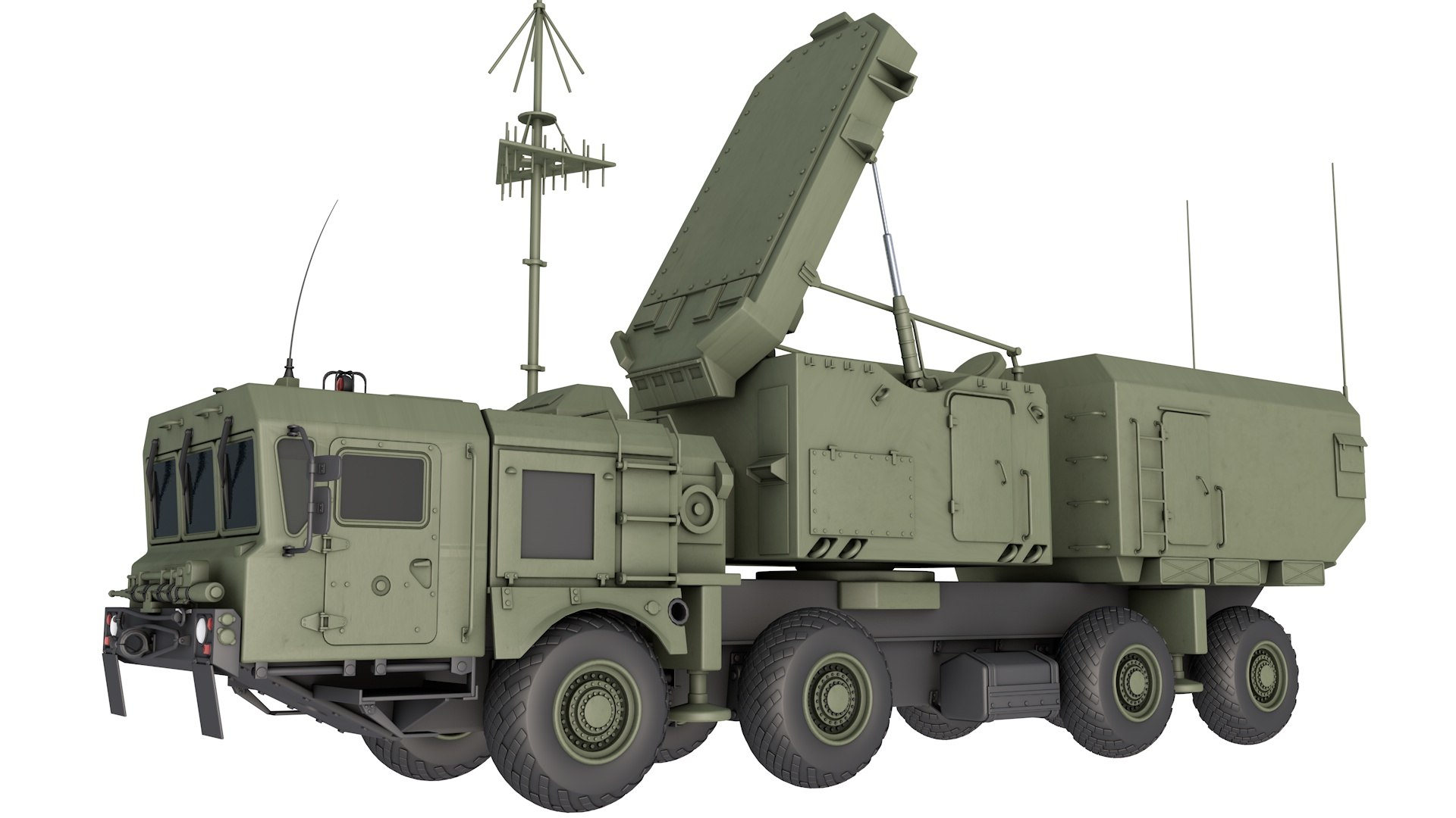 3D Model 92N6 Grave Stone Radar - TurboSquid 2276146