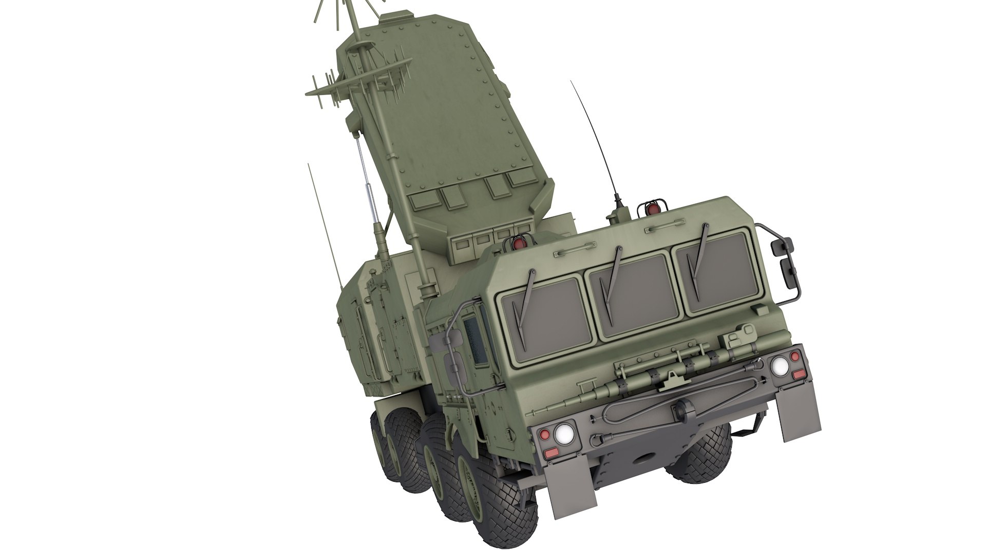 3D Model 92N6 Grave Stone Radar - TurboSquid 2276146