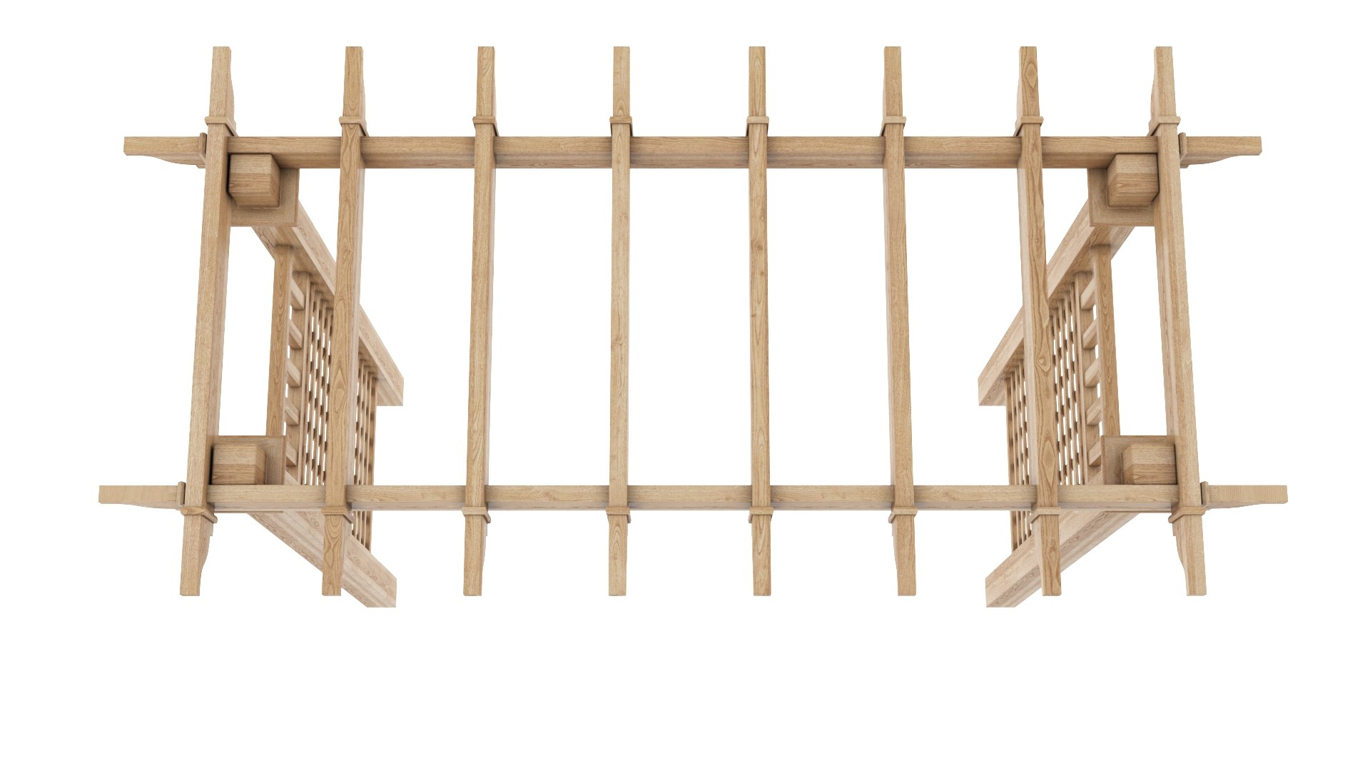 3D Arbor Architecture - TurboSquid 1605505