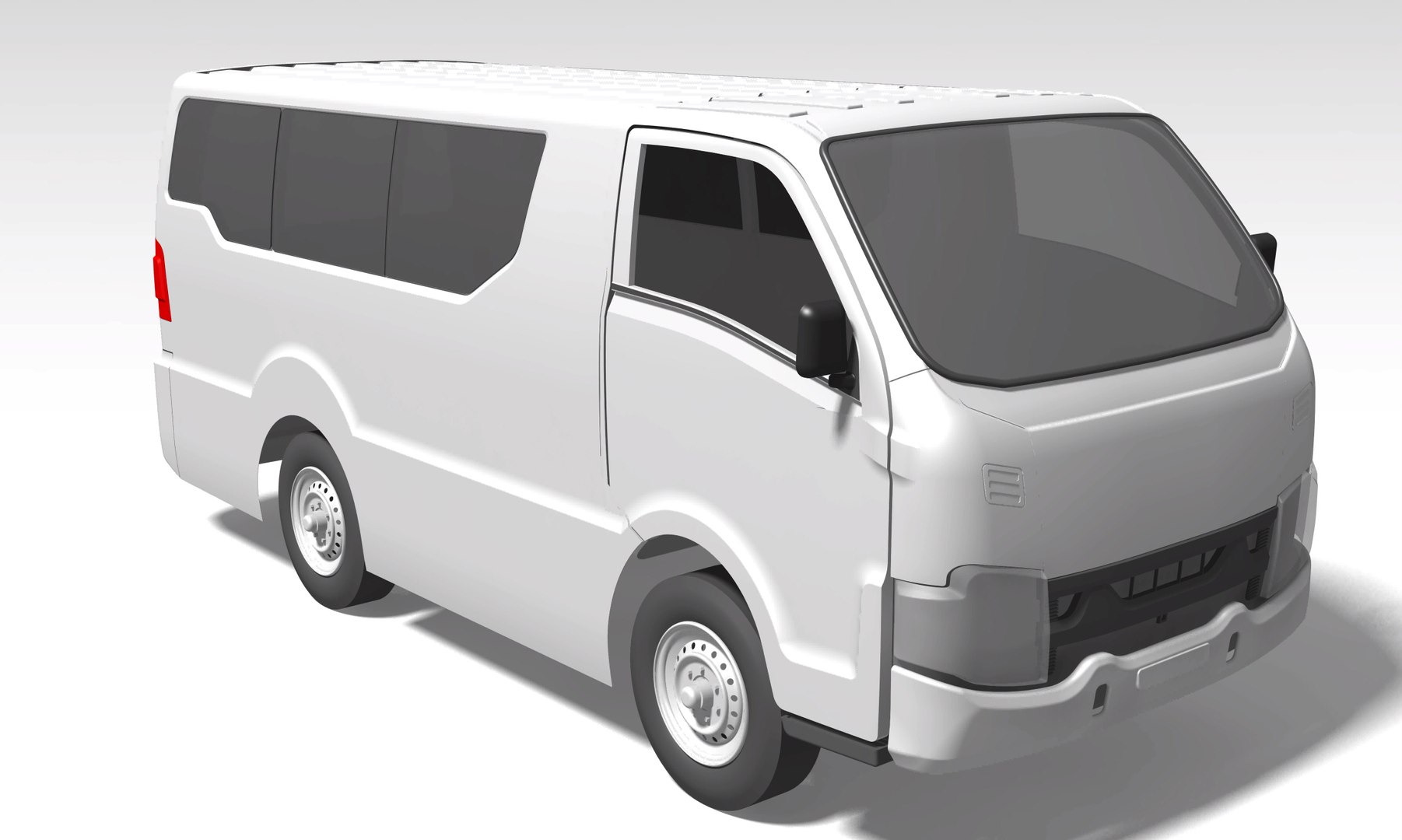 3D MINI VAN model - TurboSquid 2075675