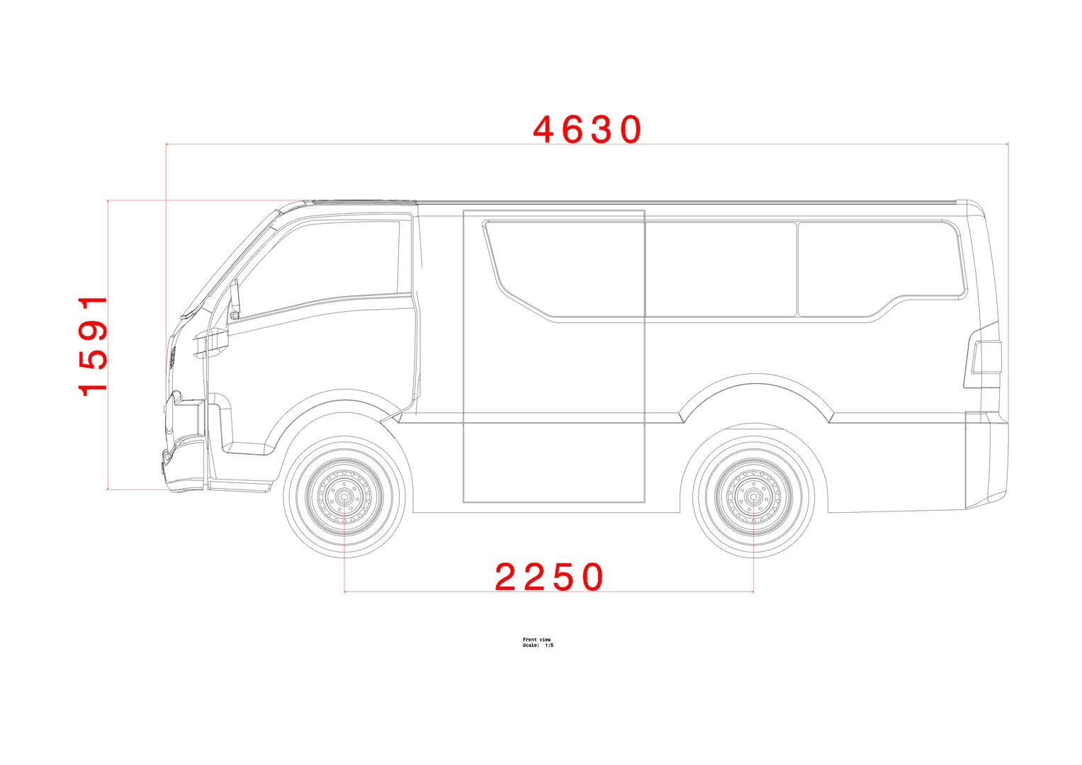 3D MINI VAN model - TurboSquid 2075675
