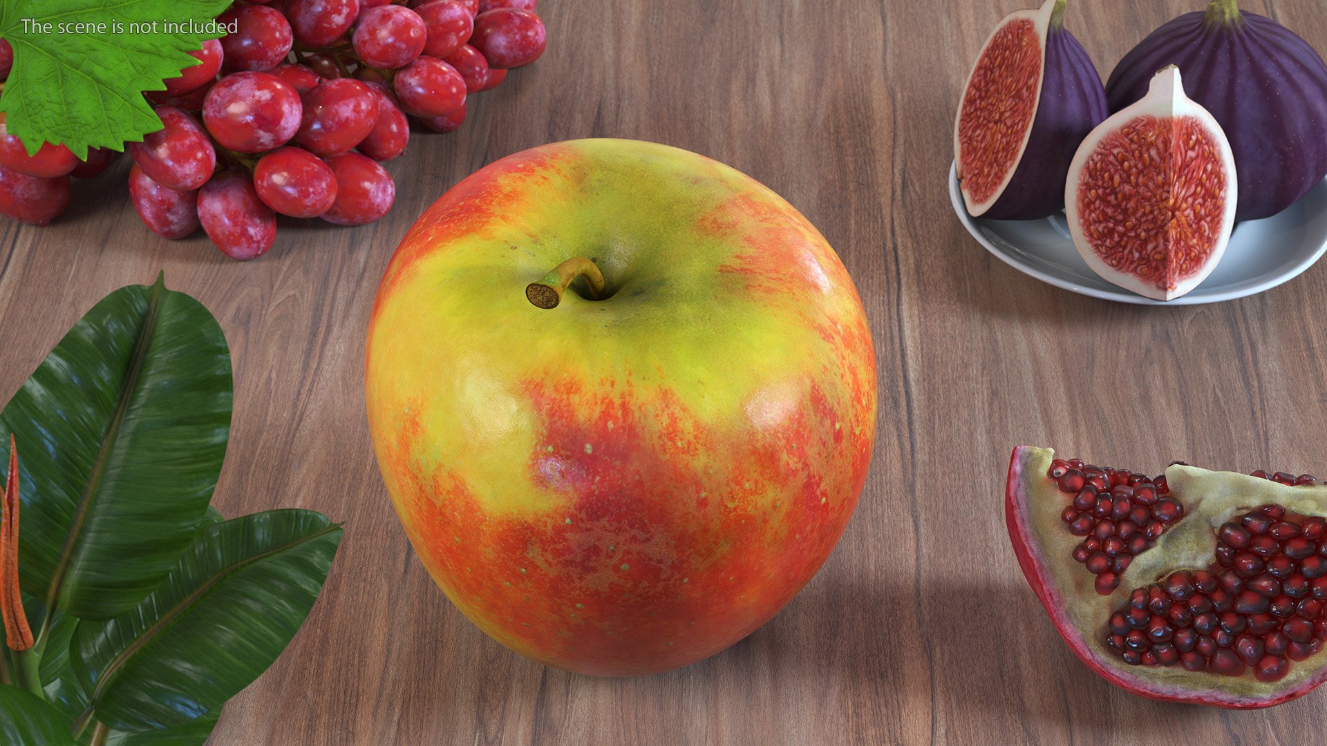 Realistic Apple Fruit Model - TurboSquid 2236319