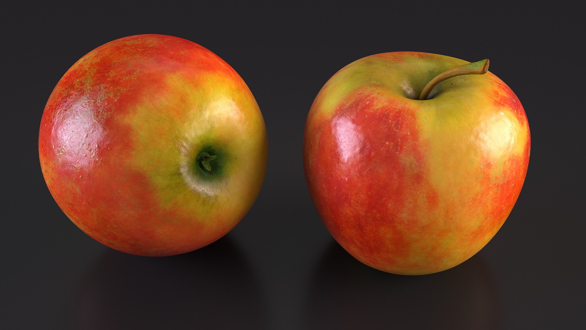 Realistic Apple Fruit Model - TurboSquid 2236319
