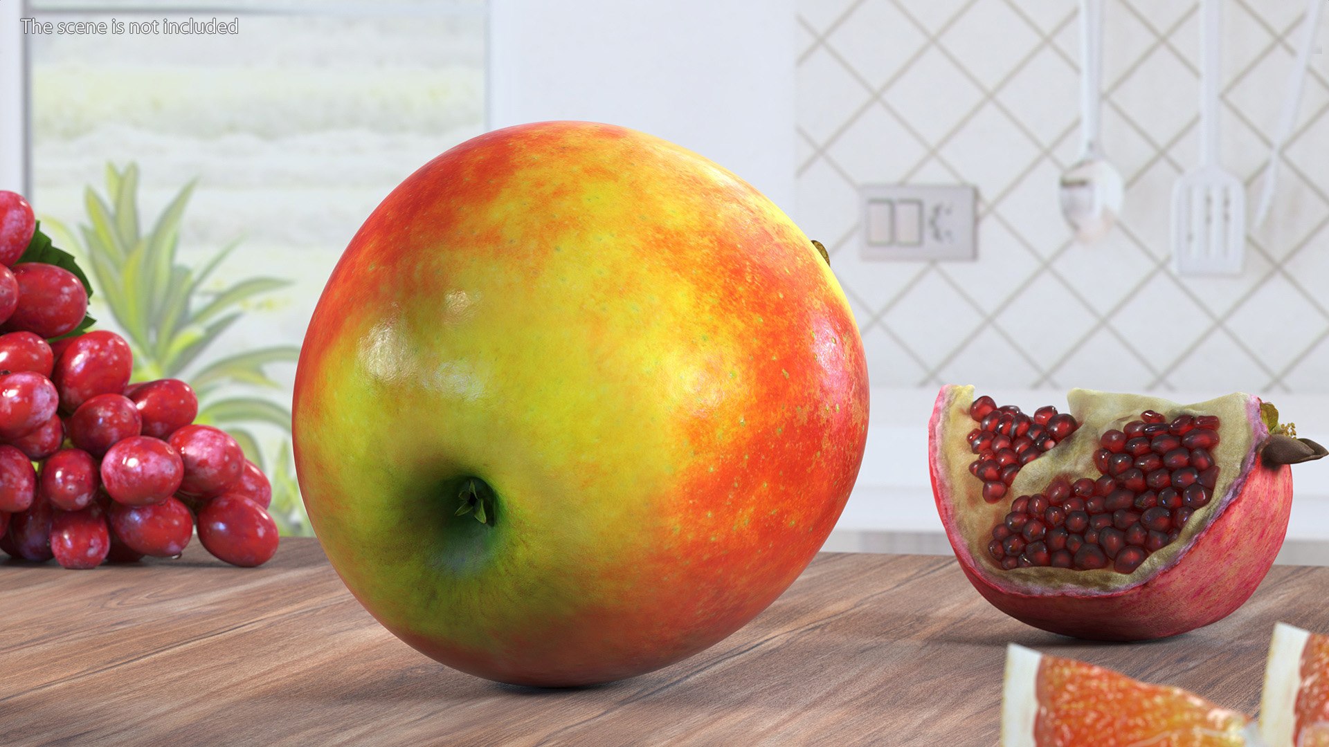 Realistic Apple Fruit Model - TurboSquid 2236319