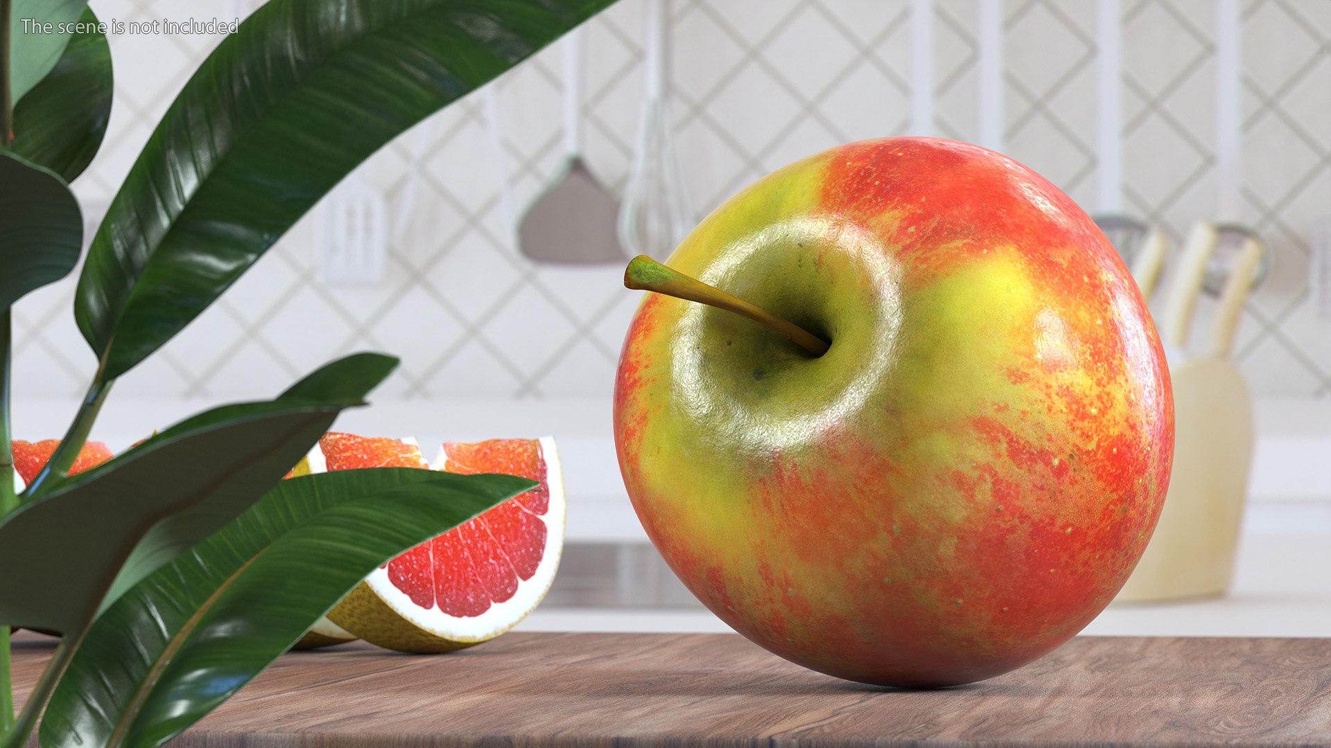 Realistic Apple Fruit Model - TurboSquid 2236319