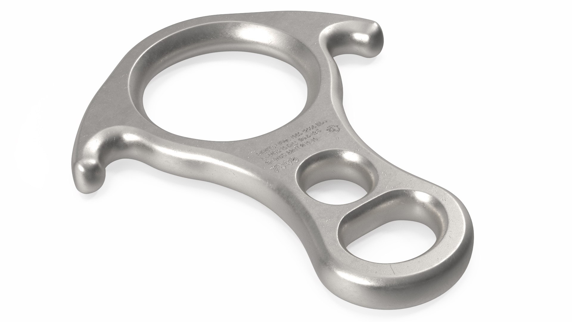 3D Rescue Figure 8 Stainless Steel Belay NFPA Model - TurboSquid 2191868