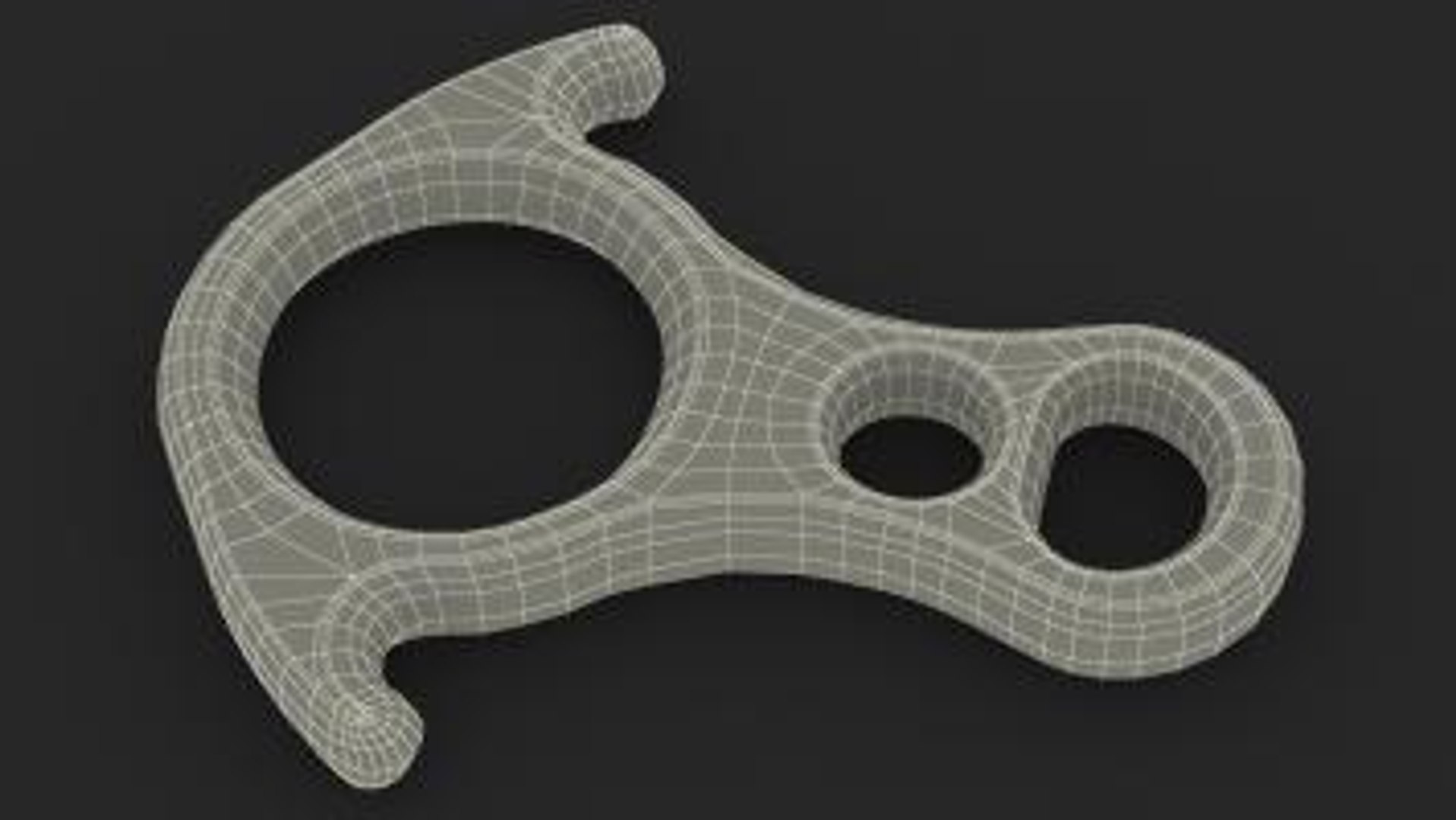 3D Rescue Figure 8 Stainless Steel Belay NFPA Model - TurboSquid 2191868