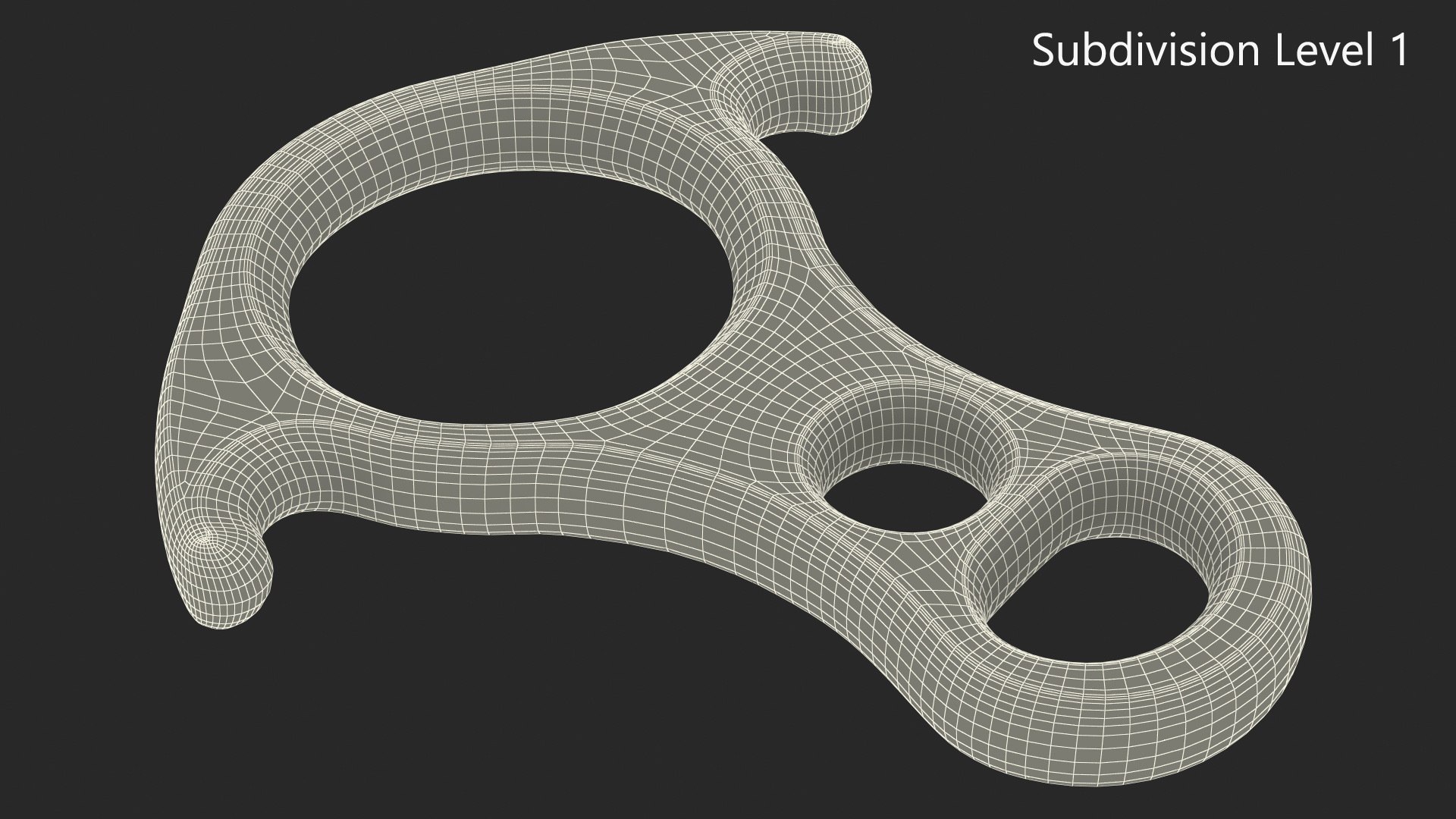3D Rescue Figure 8 Stainless Steel Belay NFPA Model - TurboSquid 2191868
