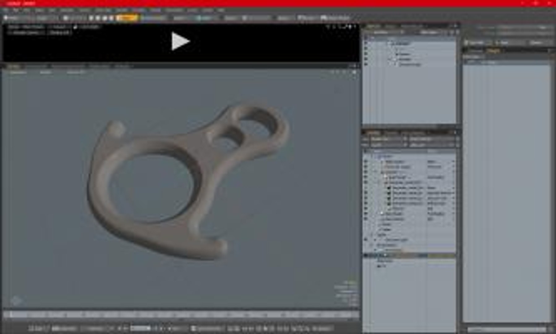 3D Rescue Figure 8 Stainless Steel Belay NFPA Model - TurboSquid 2191868