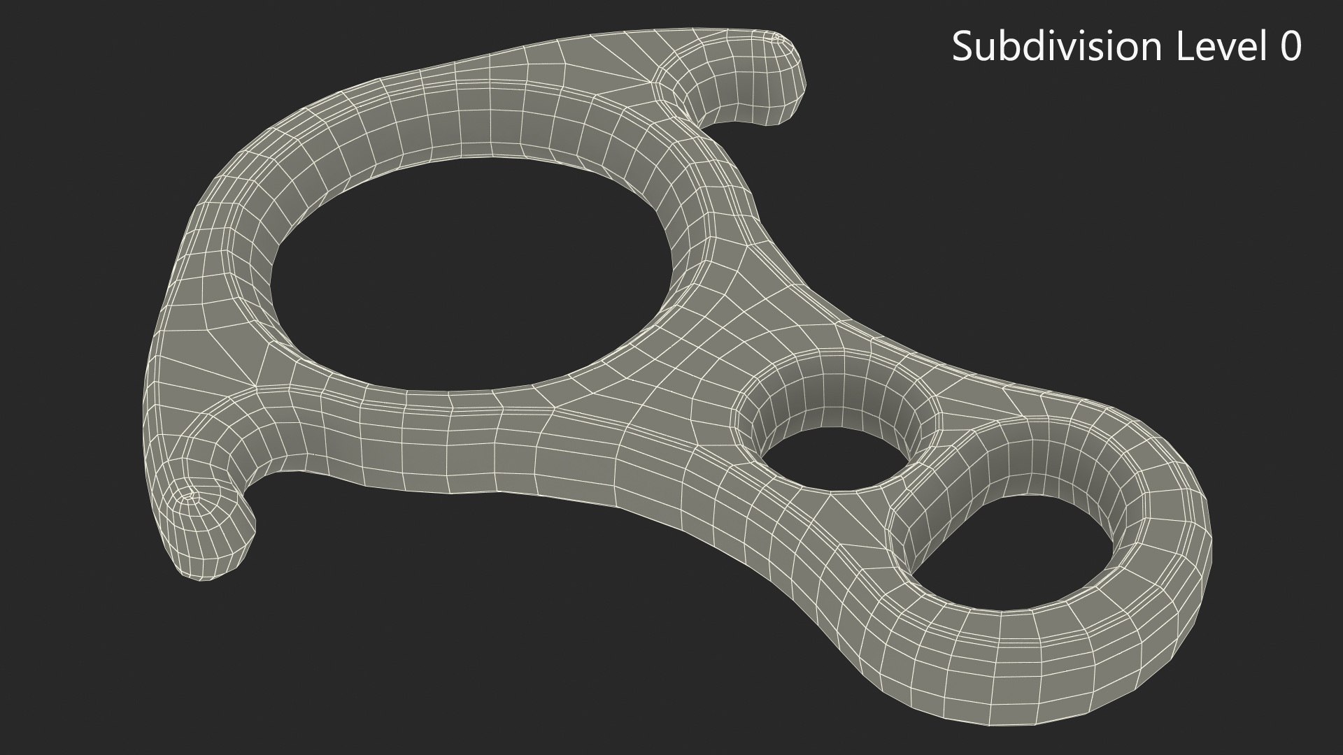 3D Rescue Figure 8 Stainless Steel Belay NFPA Model - TurboSquid 2191868