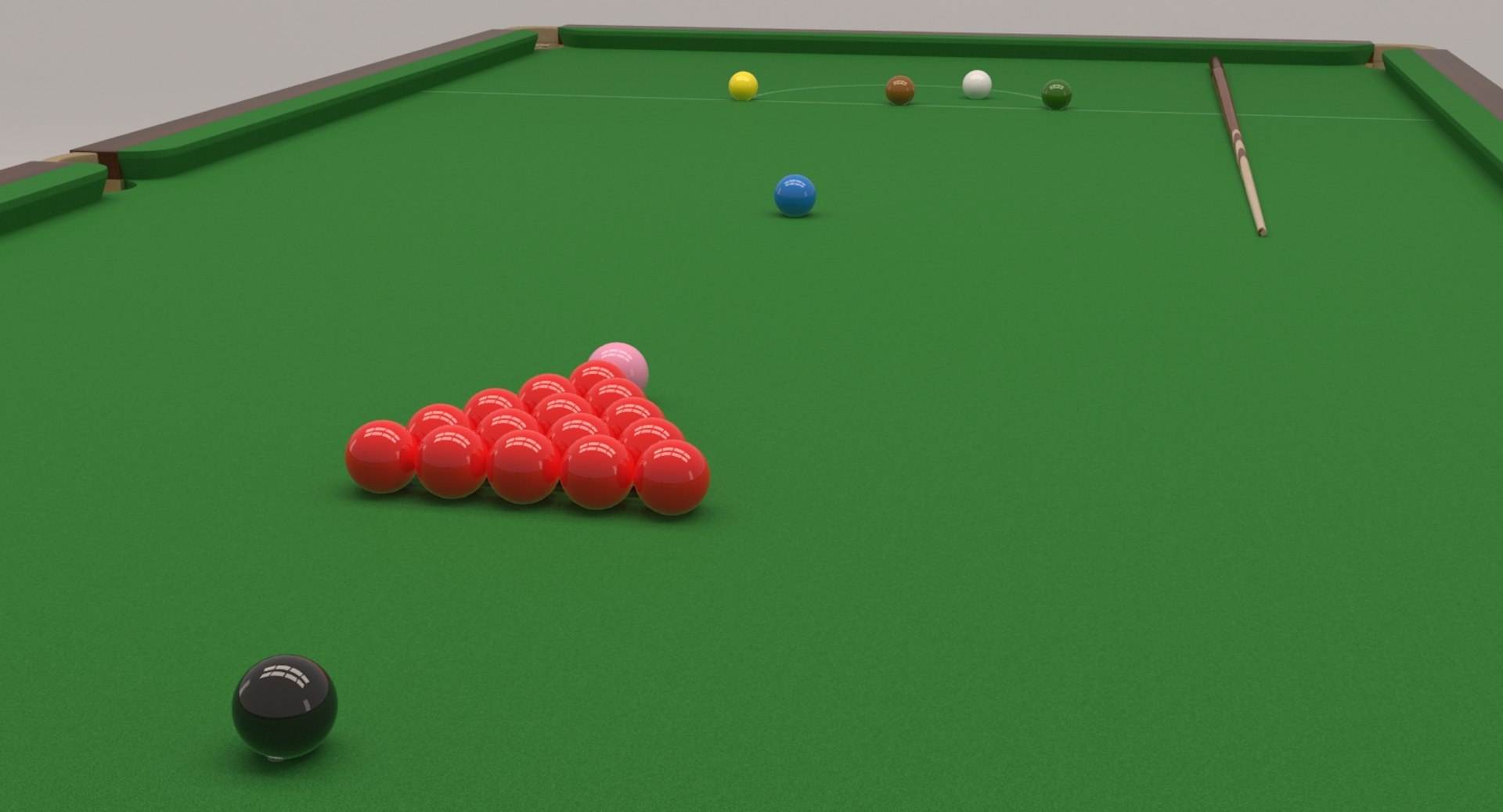 3D 12 snooker billiard table - TurboSquid 1289376