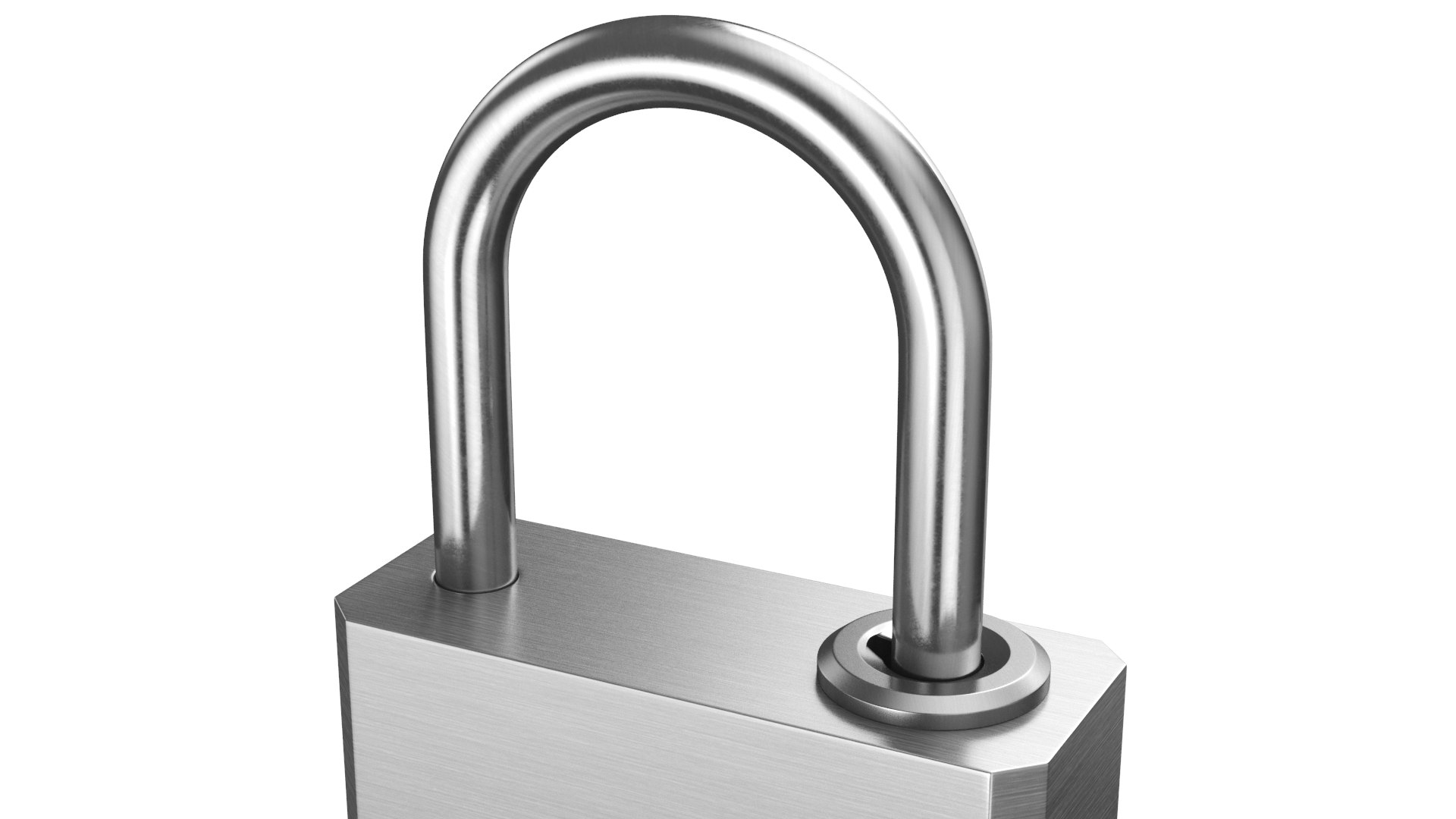 Silver Combination Padlock 3D Model - TurboSquid 1862091