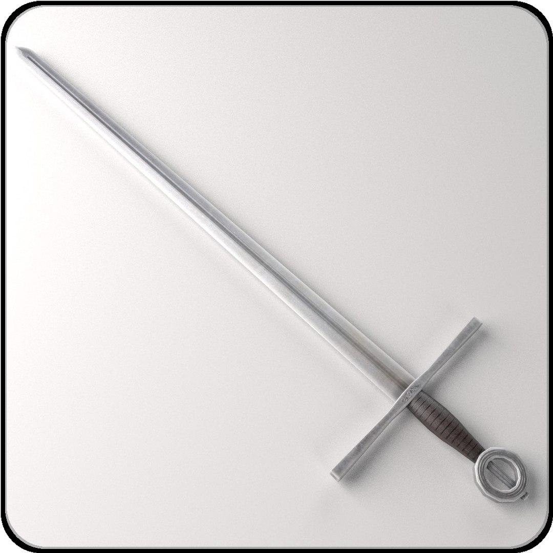 3ds max medieval sword