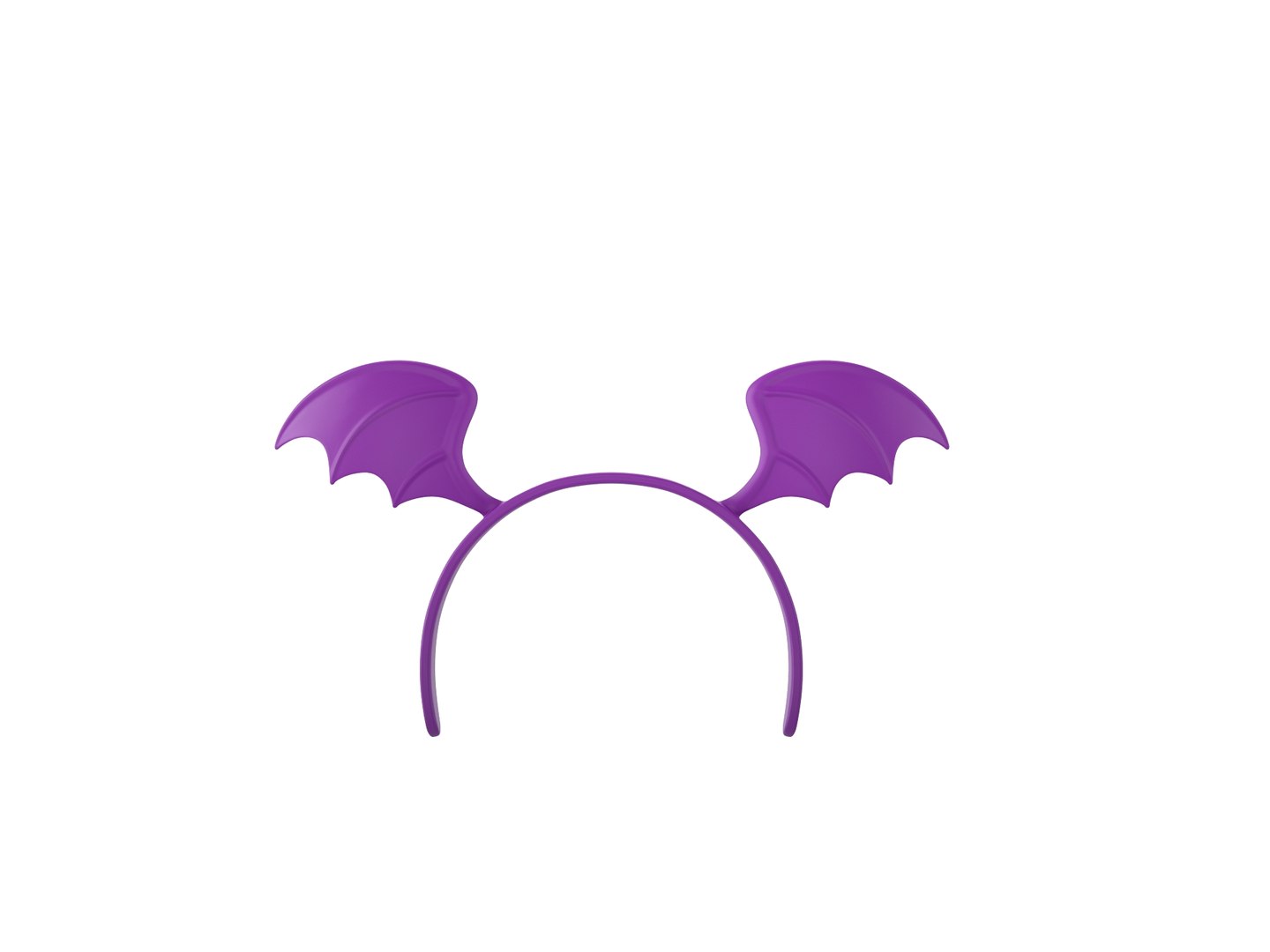 Bat wing headband 3D model - TurboSquid 1563065
