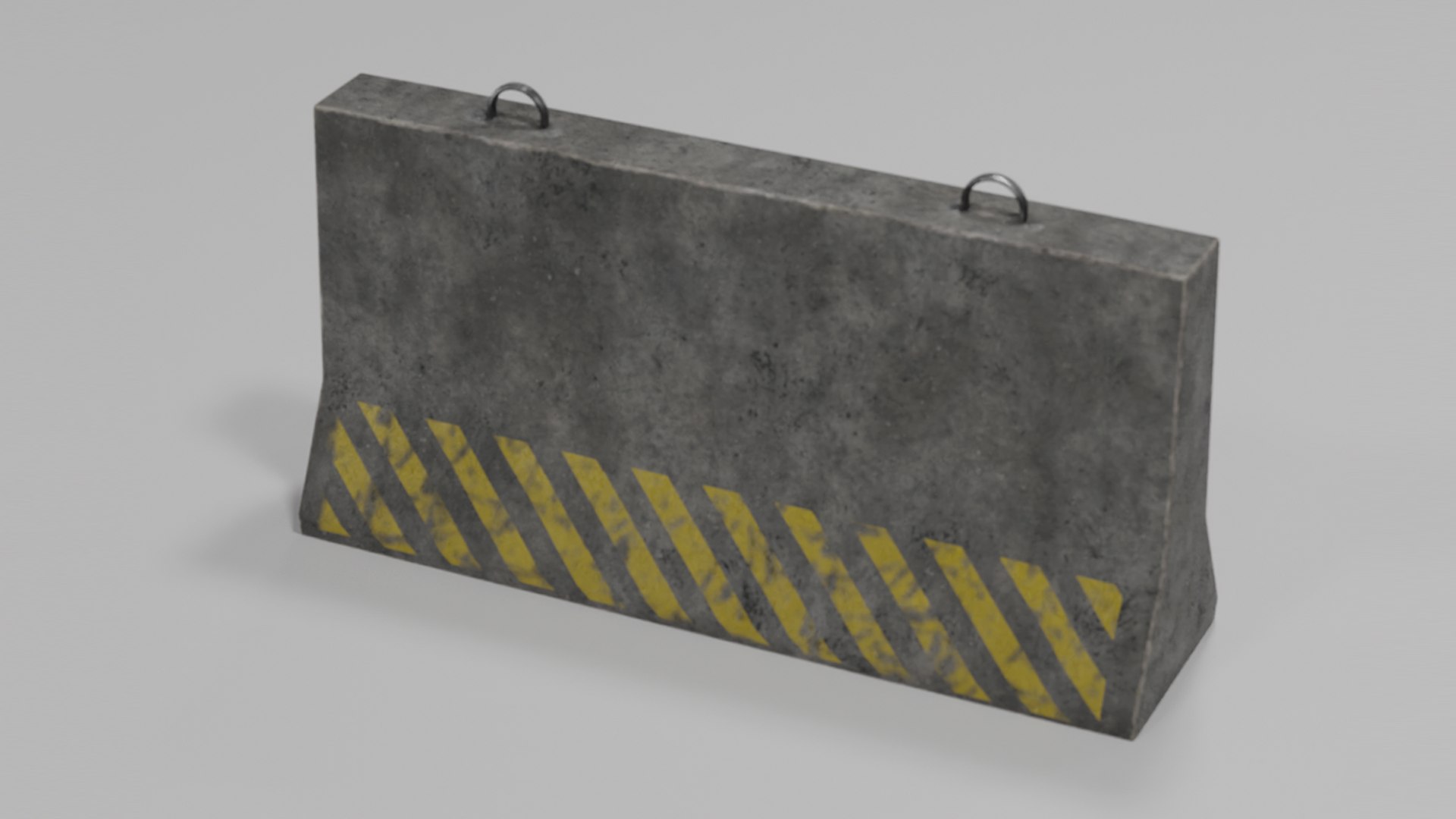 Barrier - Low Poly 3D - TurboSquid 1907459