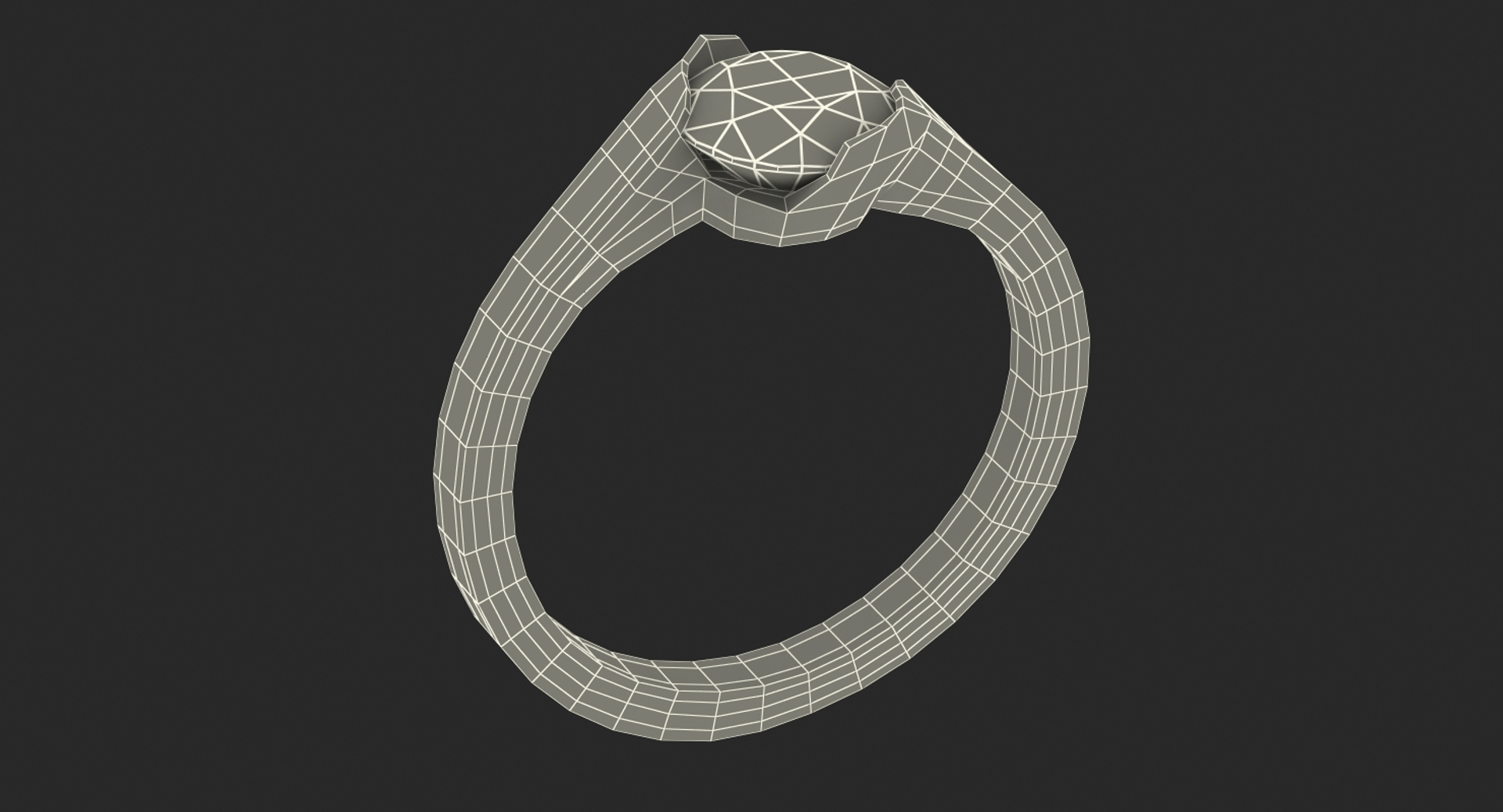 Diamond ring 3D model - TurboSquid 1284703