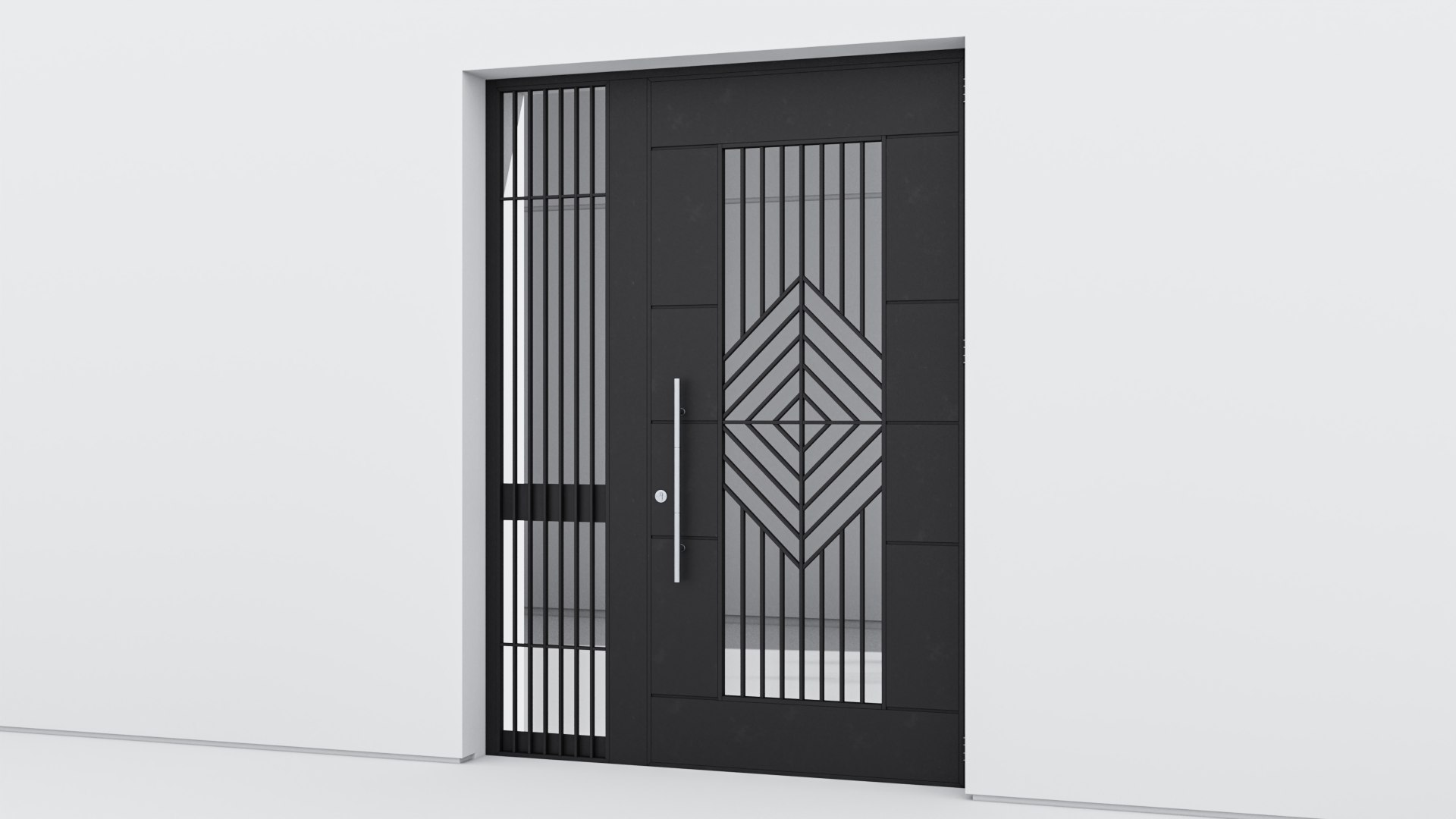Aluminium Door 193 Model - TurboSquid 2038658