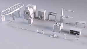 3D Dry-Cleaning Models | TurboSquid