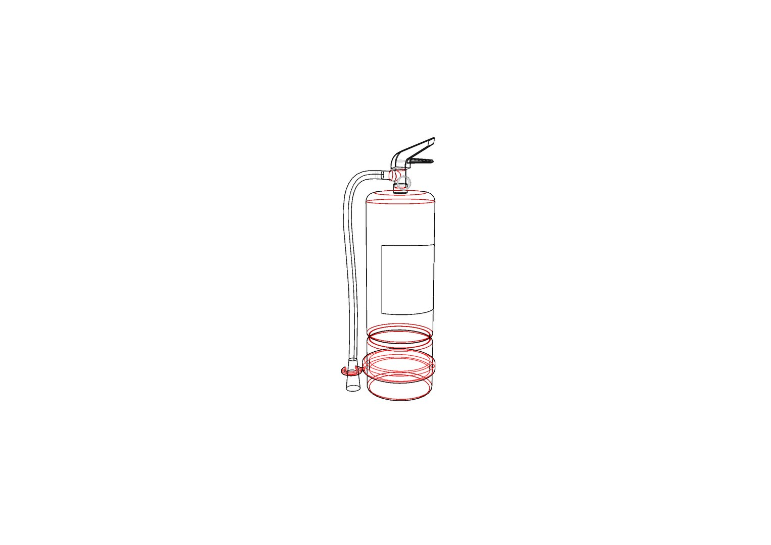 Fire extinguisher 3D model - TurboSquid 2175056
