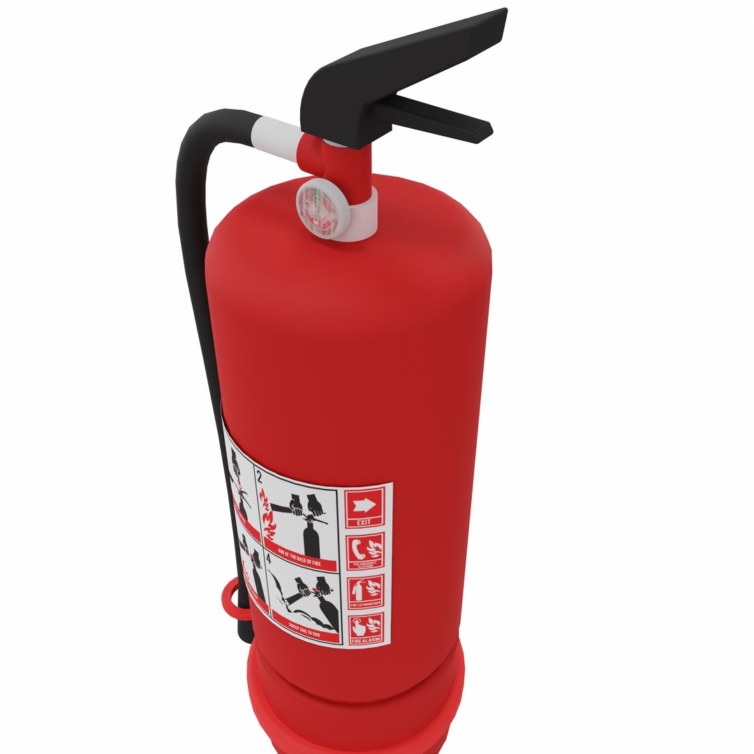 Fire extinguisher 3D model - TurboSquid 2175056
