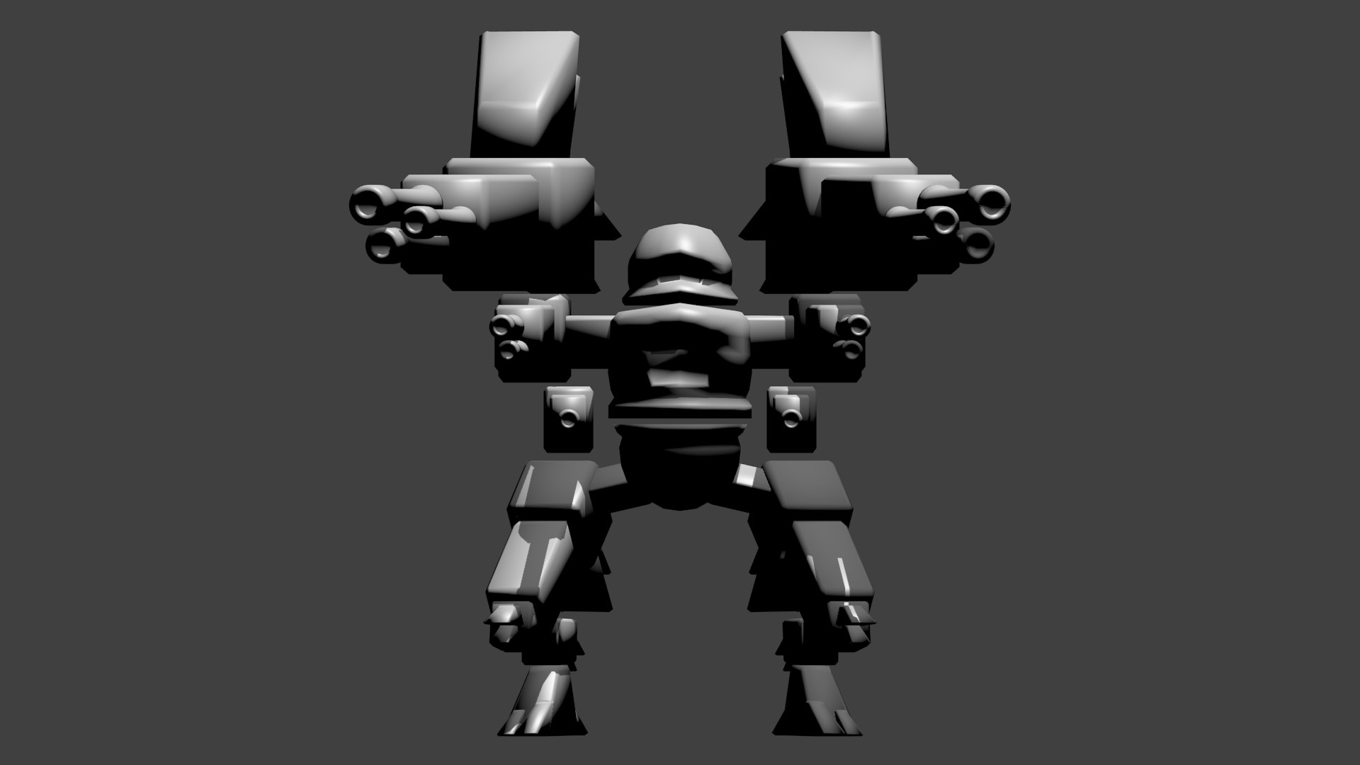 3D High Poly Mech - TurboSquid 1831853