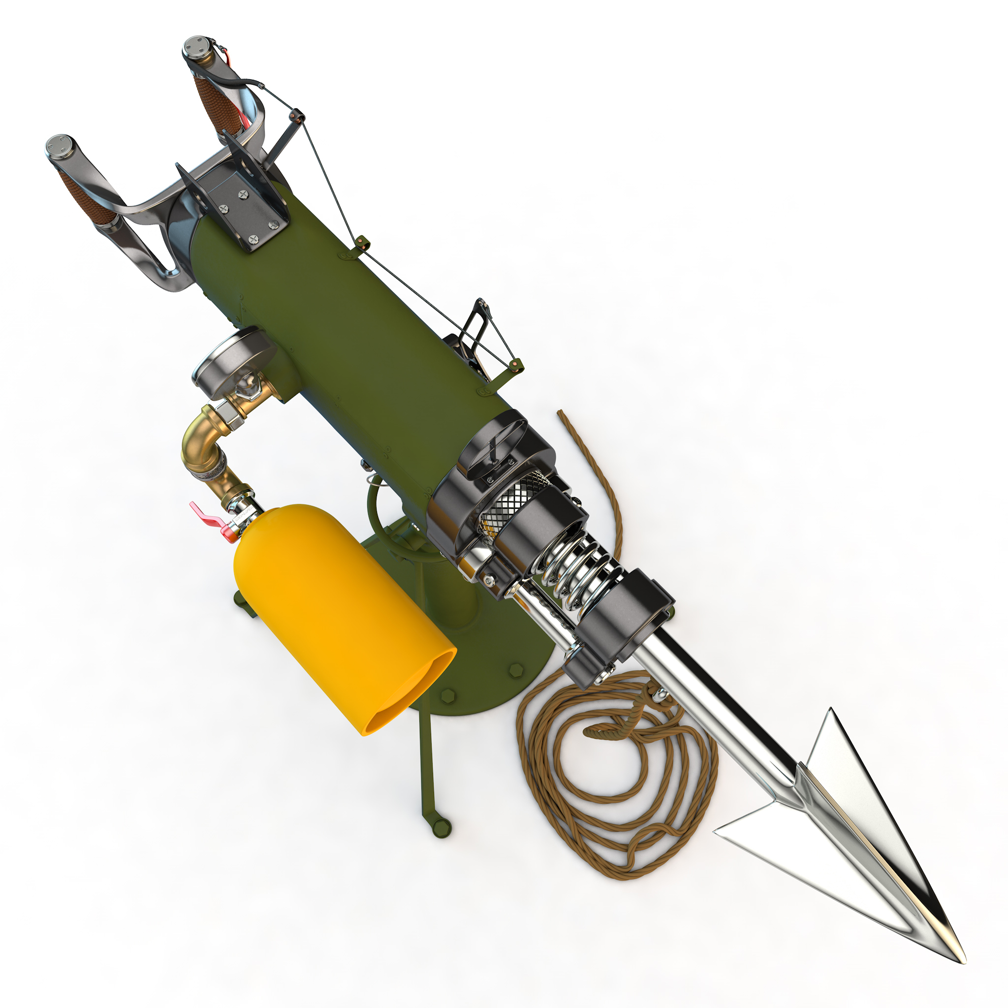 harpoon weapon c4d