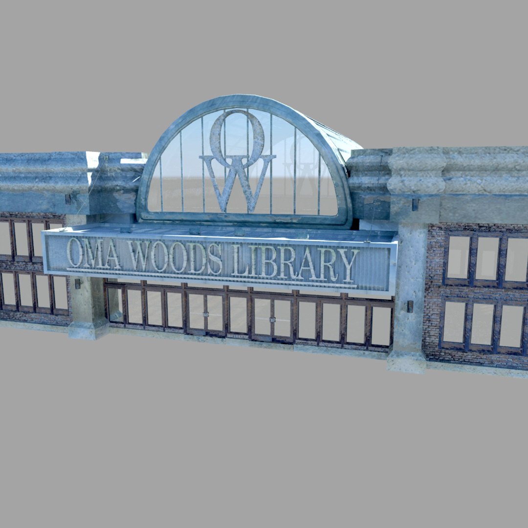 3D Library Model - TurboSquid 1195445